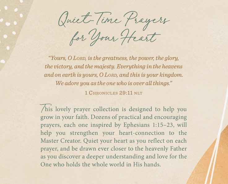 quiet time prayer